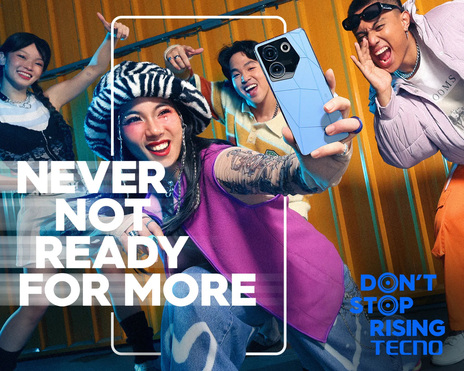 TECNO Launches "Don't Stop Rising" Campaign, Inspiring Filipino Youth